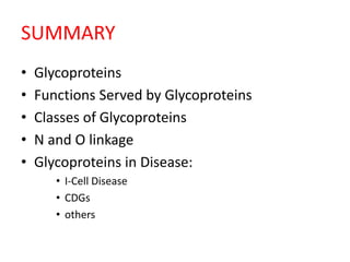 Glycoproteins | PPTX