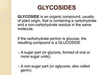 Glycosides | PPT