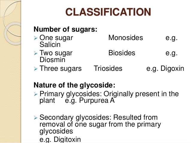 Glycosides
