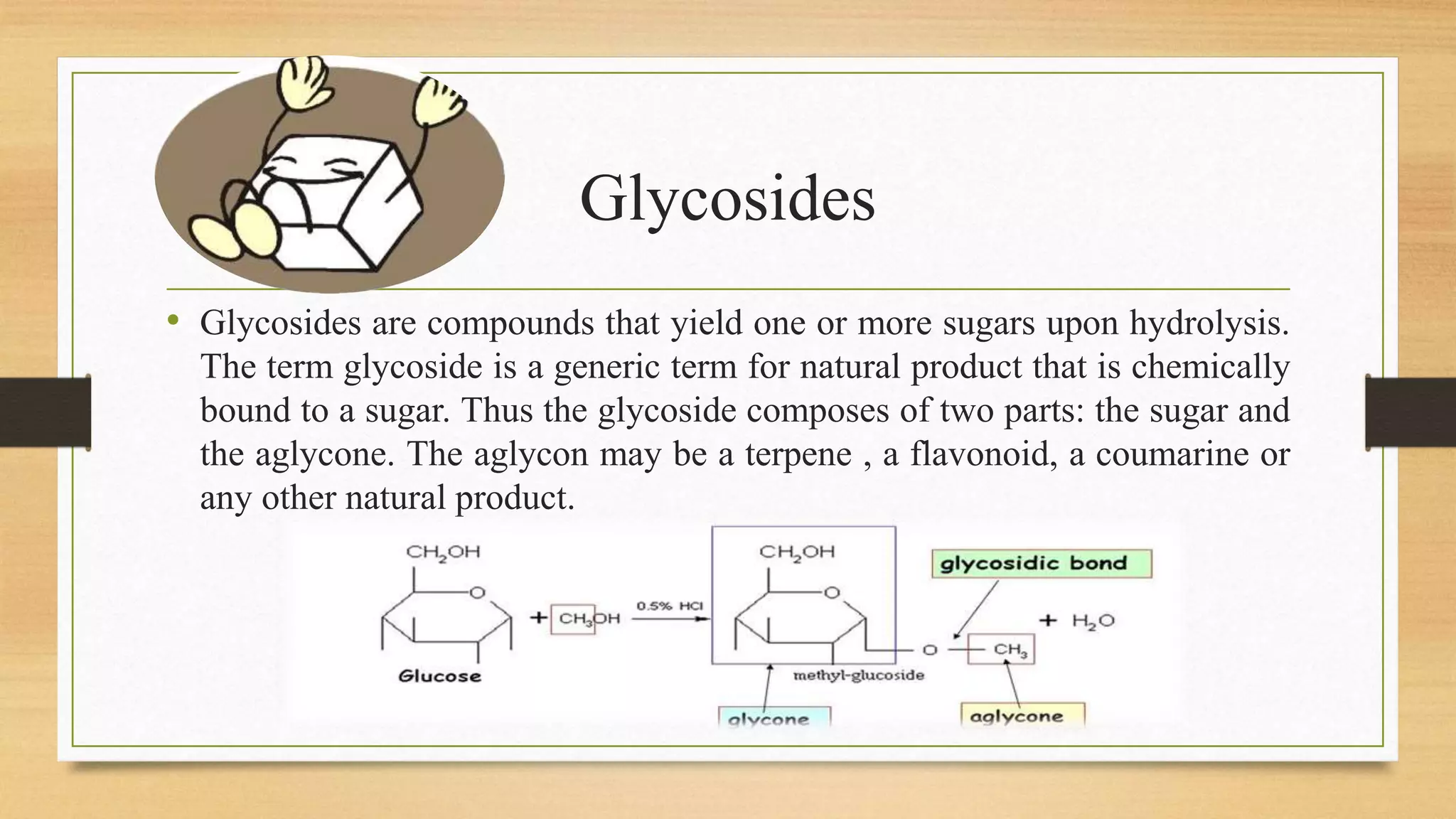 Glycosides | PPTX
