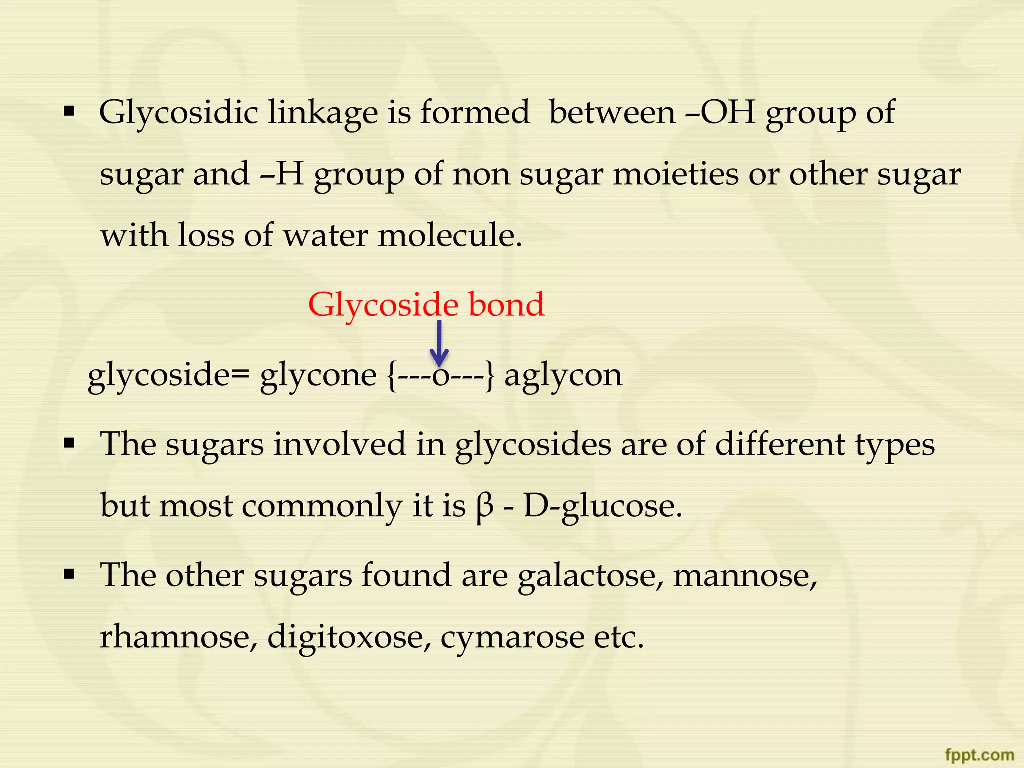 Glycosides | PPT