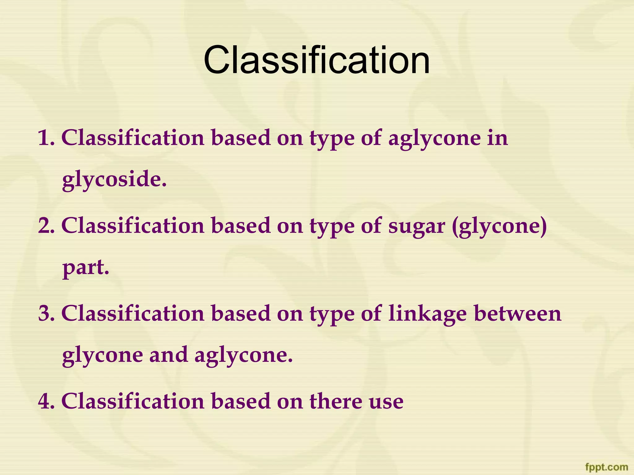 Glycosides | PPT