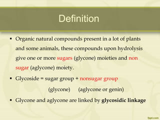 Glycosides | PPT