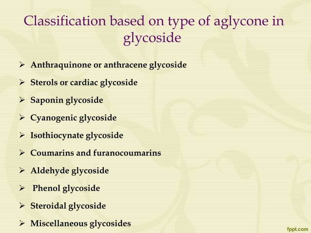 Glycosides | PPT