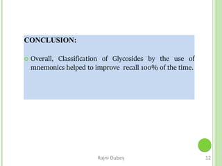 Glycosides | PPTX