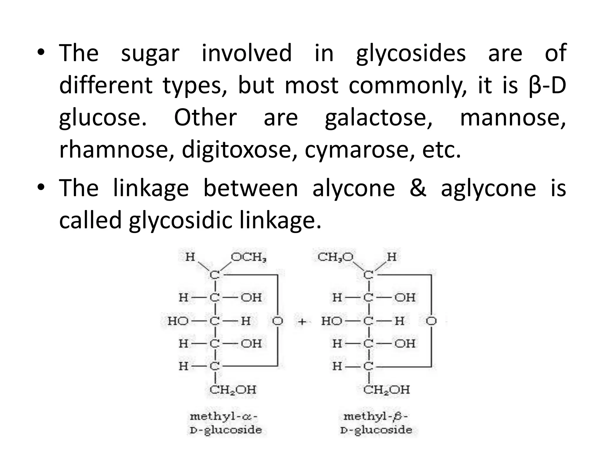 Glycosides | PPTX