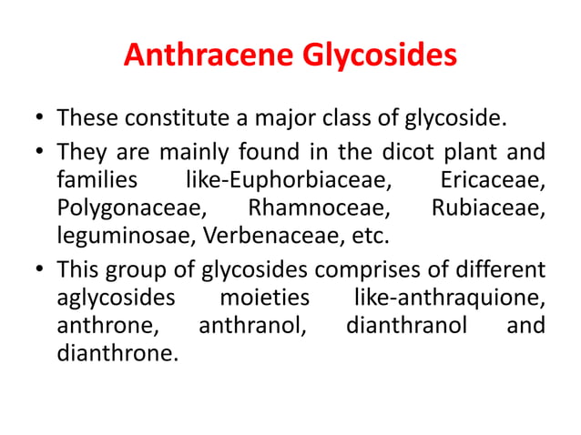 Glycosides | PPTX | Heart and Cardiovascular Diseases | Diseases and Conditions