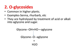Glycosides | PPTX