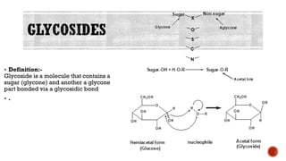 Glycosides 2021 (Introduction) | PDF