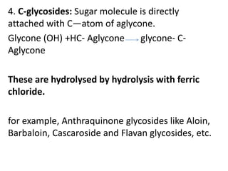 Glycosides | PPTX