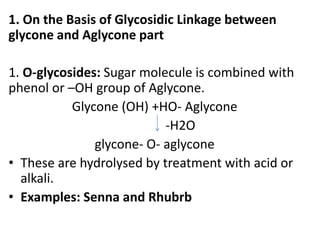 Glycosides | PPTX