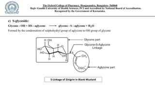 Glycosides | PPTX
