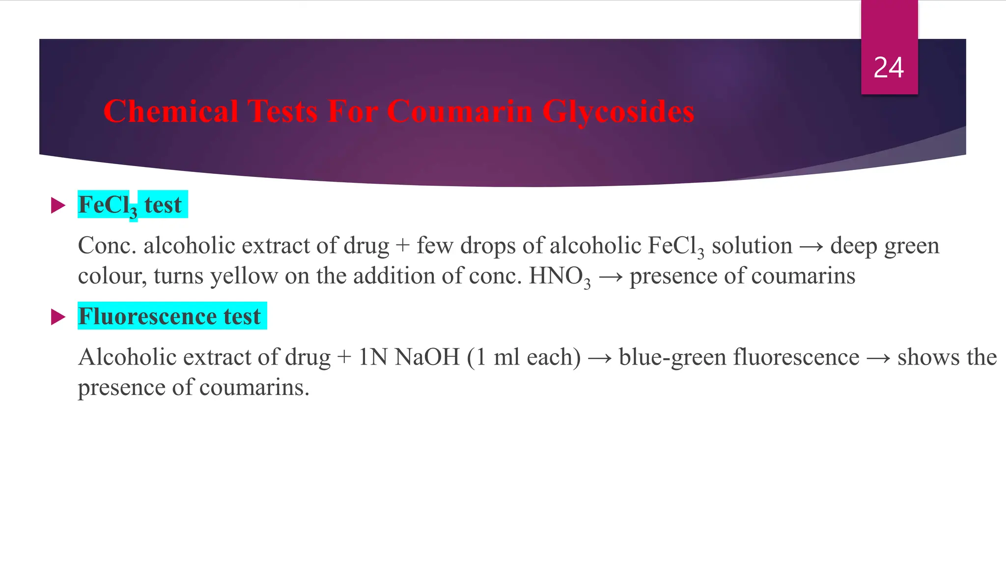 GLYCOSIDES Classification Of GLYCOSIDES Chemical Tests Glycosides | PPTX