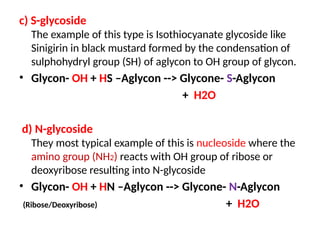 General Introduction to Glycosides presentation | PPTX