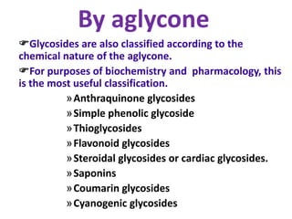 GLYCOSIDES-Introduction & Classification.pdf