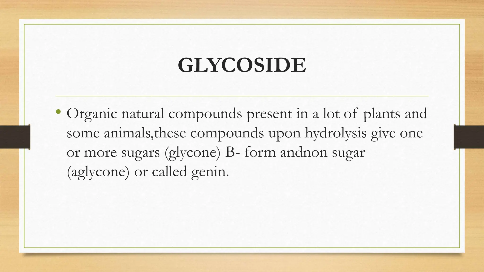 CHEMICAL TESTS FOR GLYCOSIDES AND ALKALOIDS.pptx