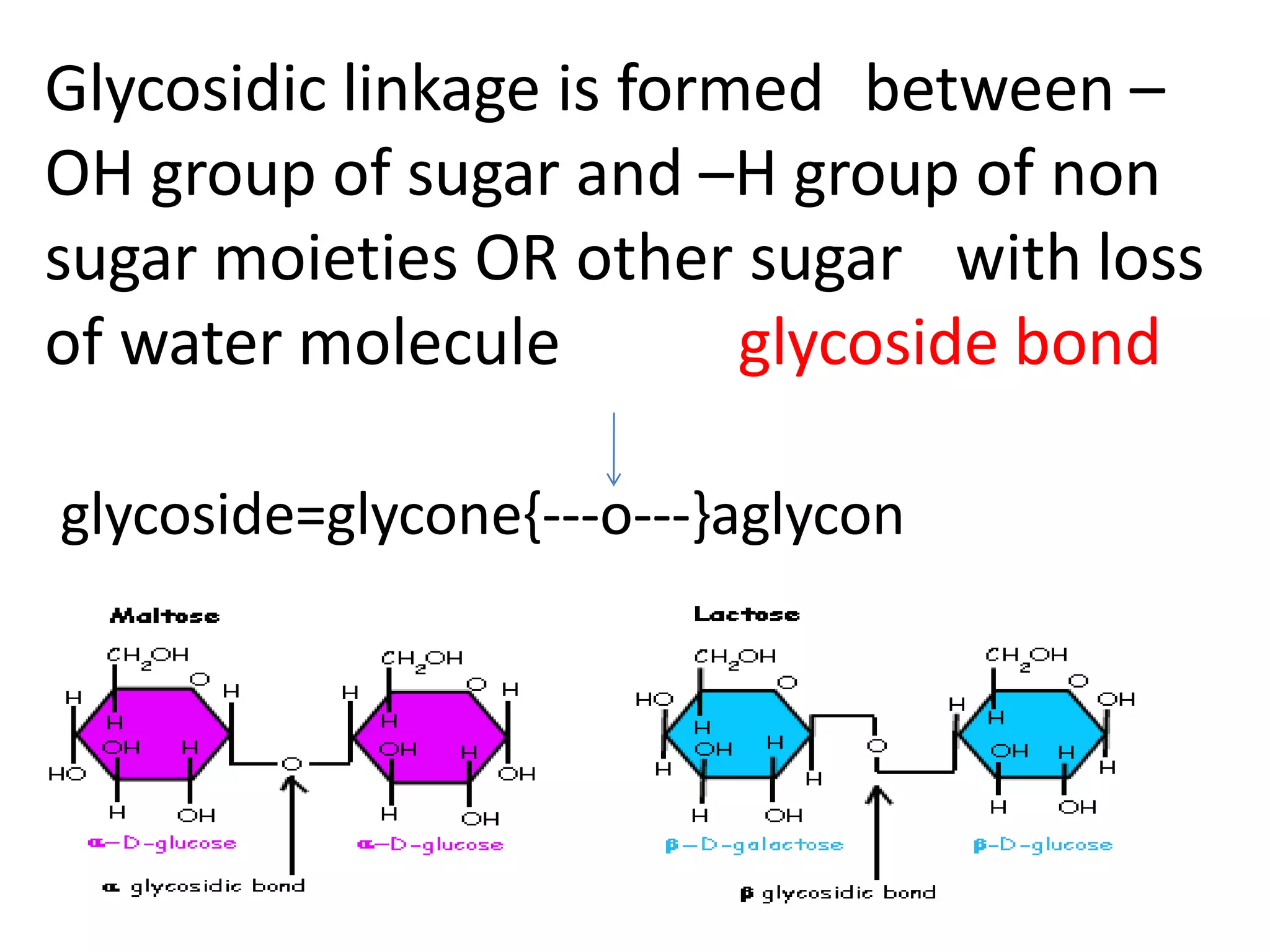Pharmacognosy- Glycosides | PPTX