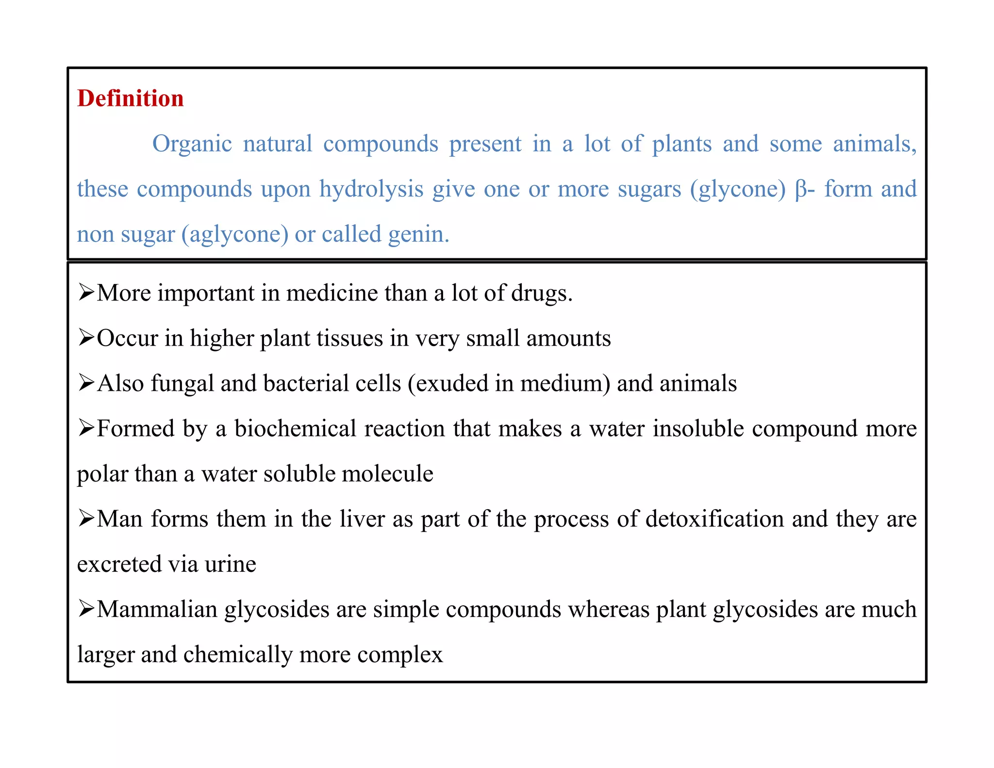 GLYCOSIDES | PDF