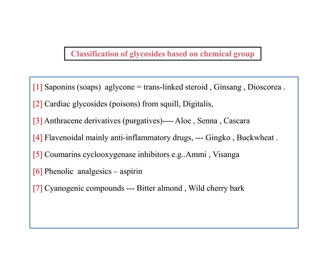 GLYCOSIDES | PDF
