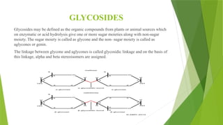 glycosides classification type advantages | PPTX