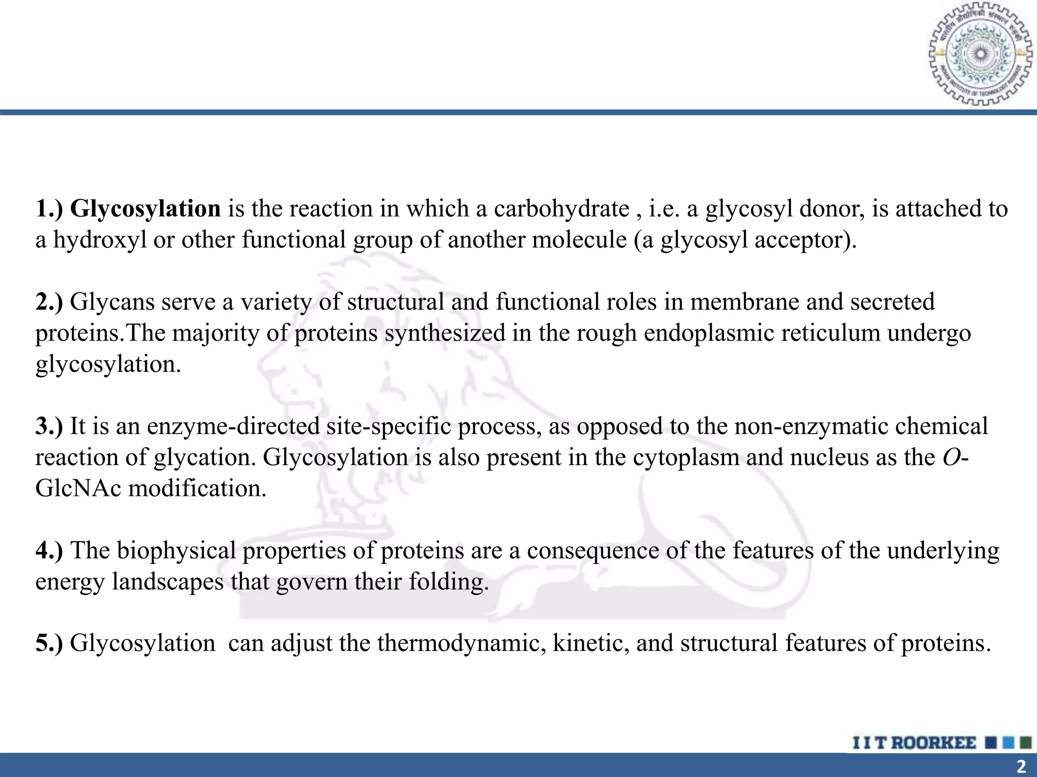 Glycosylation | PPTX