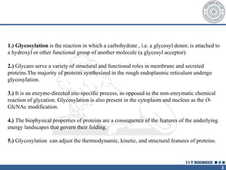 Glycosylation | PPTX