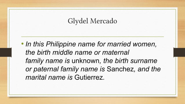 Glydel Mercado Biography, Early Life.pptx