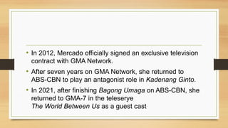 Glydel Mercado Biography, Early Life.pptx