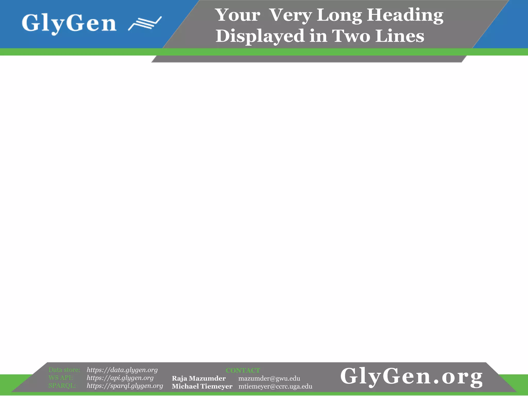 GlyGen ppt Template | PPT