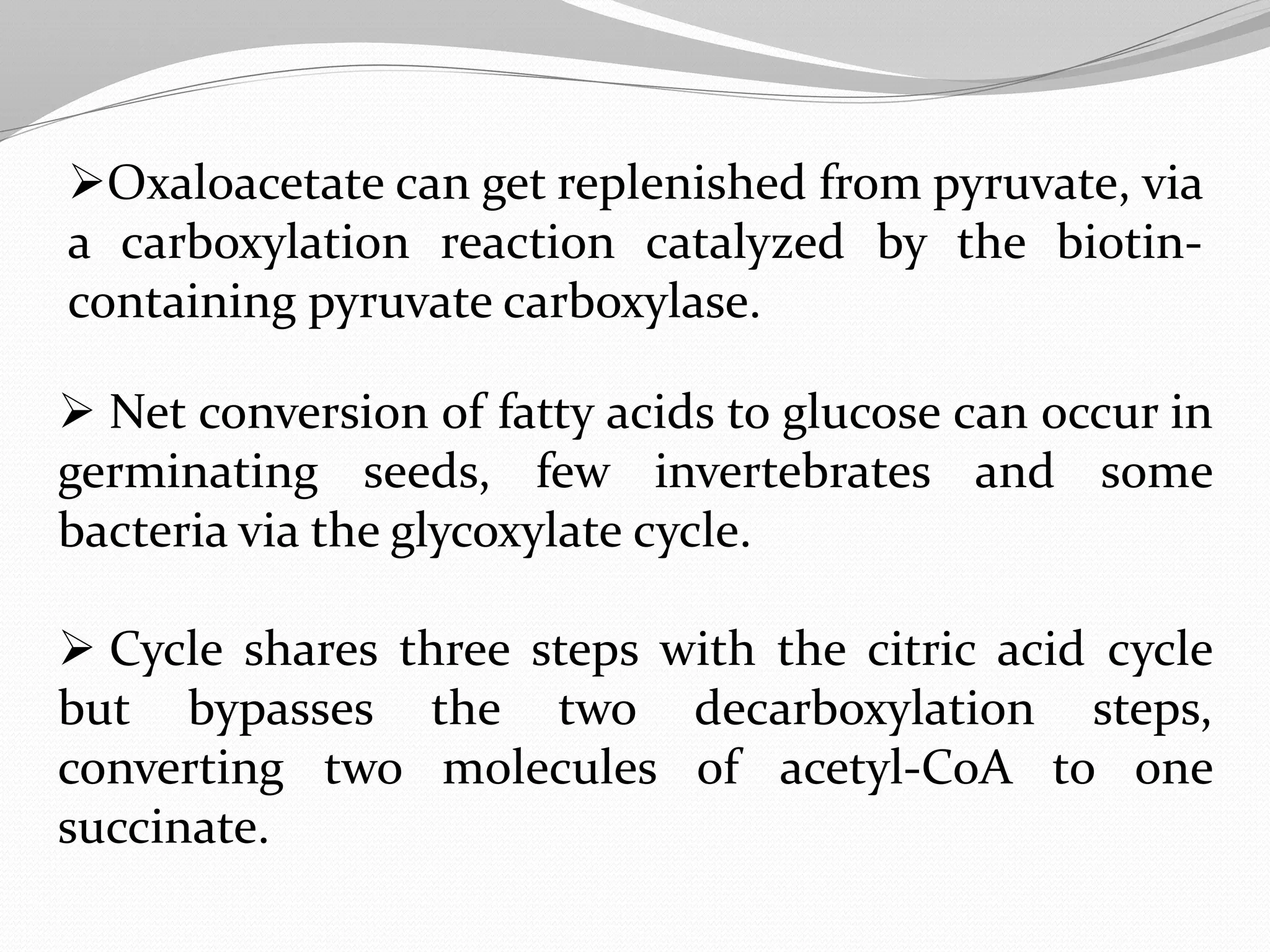 Glyoxysomes | PDF