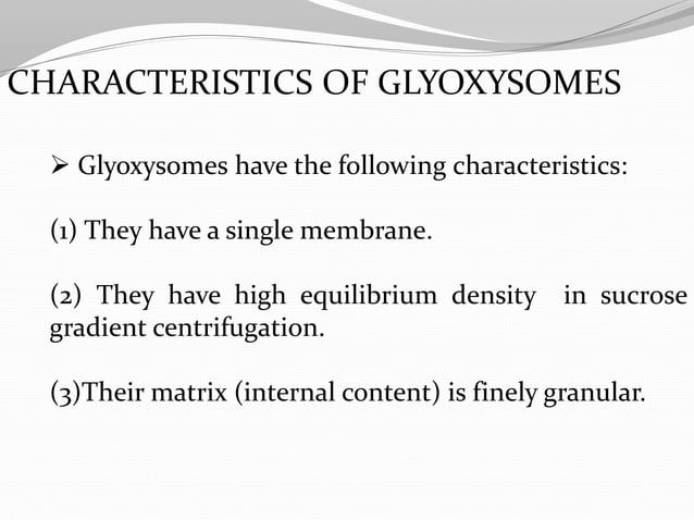 Glyoxysomes | PDF | Endocrine and Metabolic Diseases | Diseases and ...