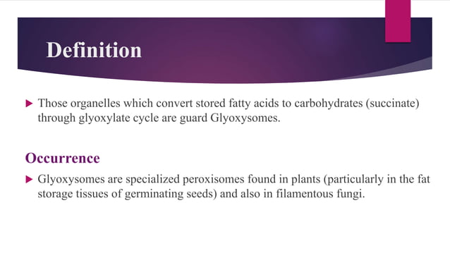 Glyoxysomes, their functions and working mechanism.pptx