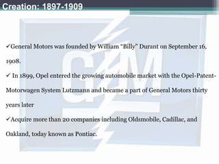 General Motors Case Study | PPTX