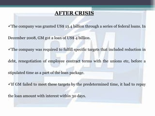 General Motors Case Study | PPTX