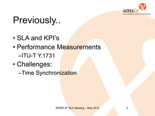 Precision Timing for KPI Measurements | PPT