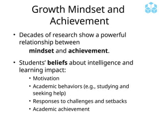 Growth and Learner Mindset With Tips and Techniques | PPTX