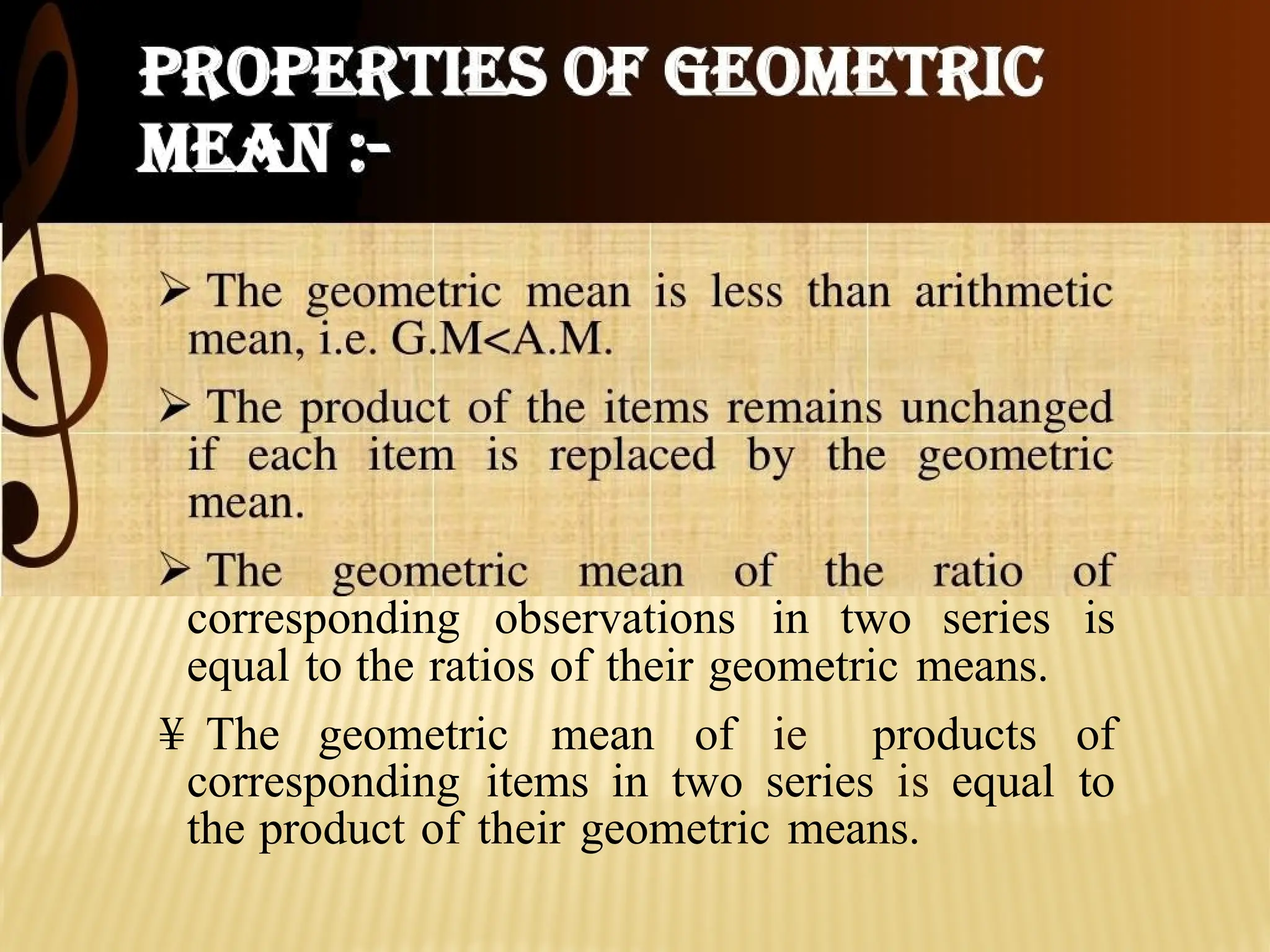 Analysis and explanation of Geometric Mean (GM).pptx