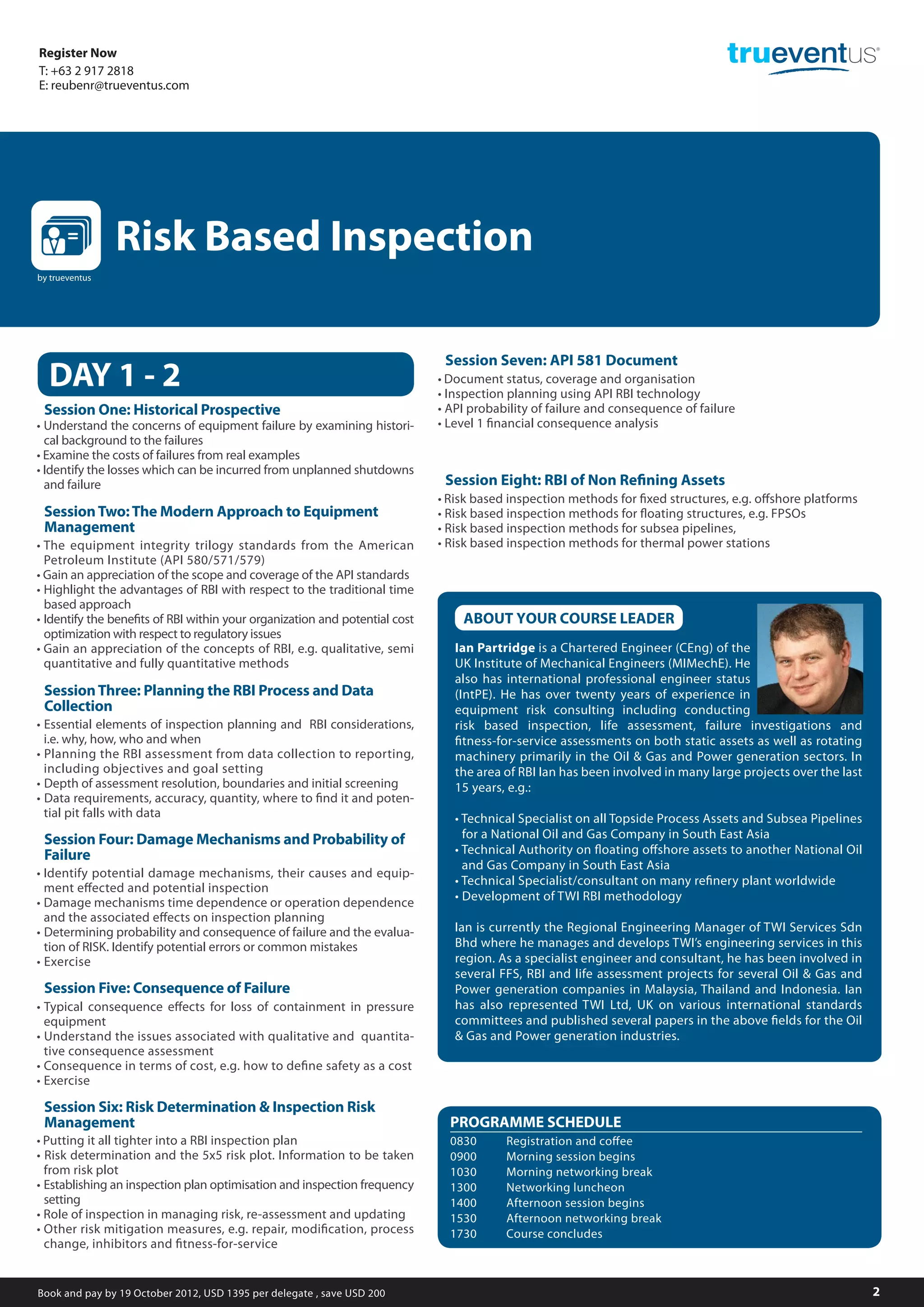 Risk Based Inspection | PDF