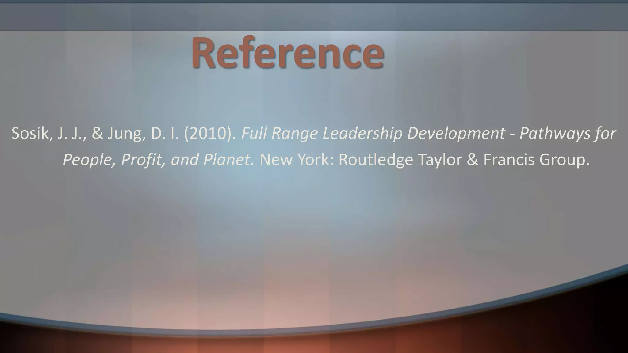 Full Range Leadership Development at Verizon | PPTX