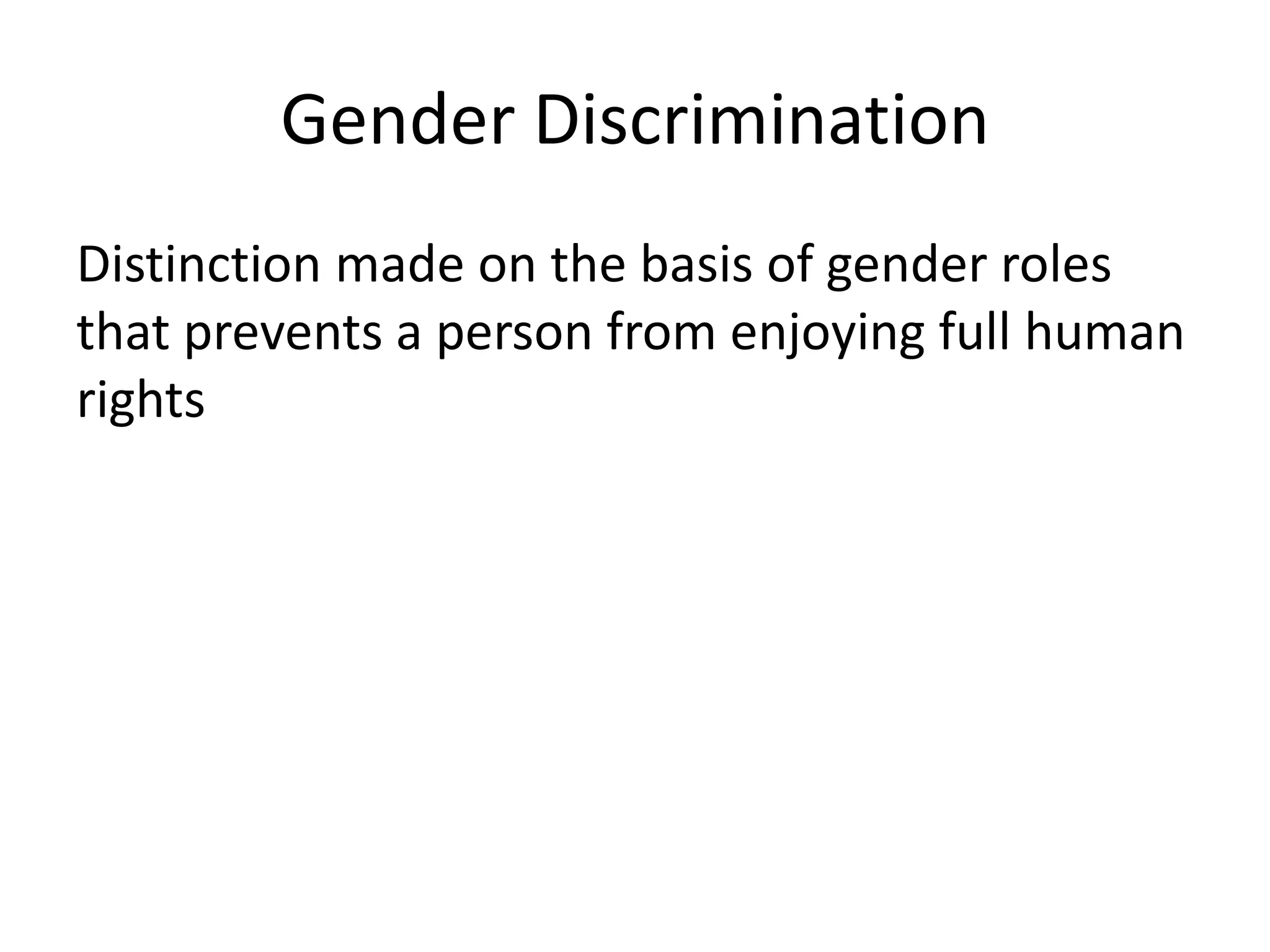 Gender Mainstreaming concepts and approaches | PPTX