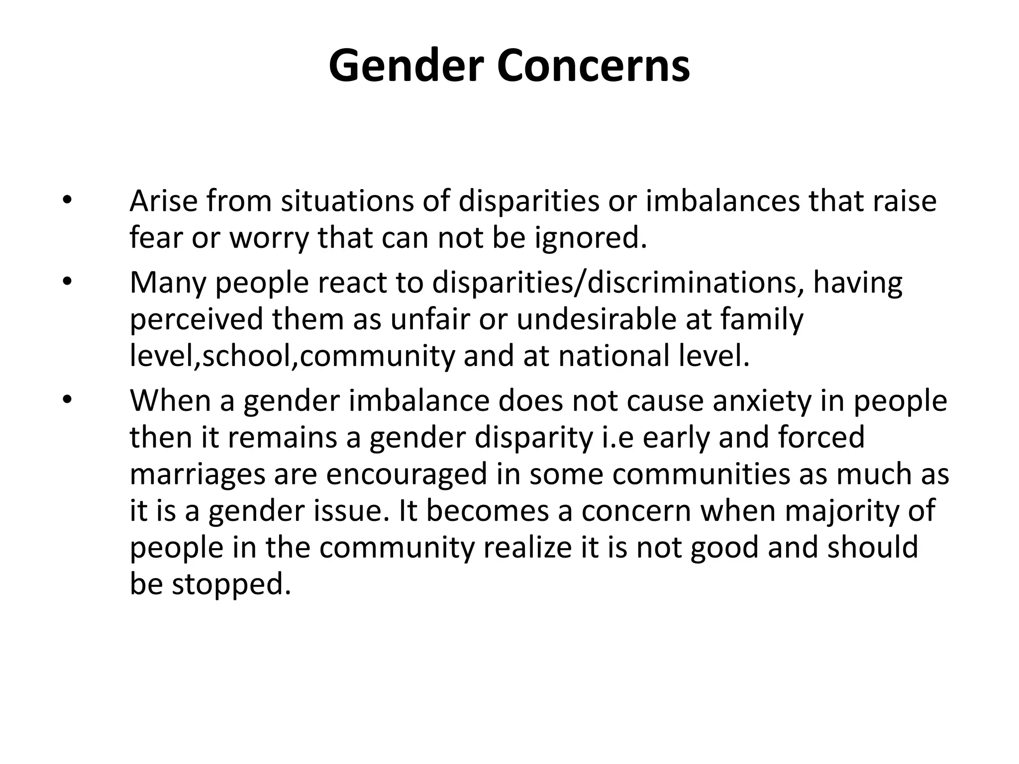 Gender Mainstreaming concepts and approaches | PPTX