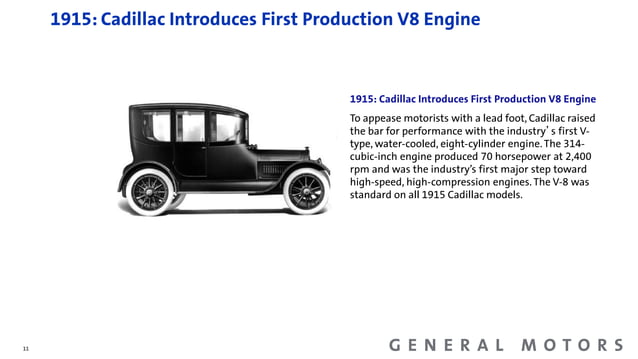 General Motors history, facts and figures | PDF | Automotive Industry ...