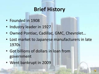 General Motors | PPTX