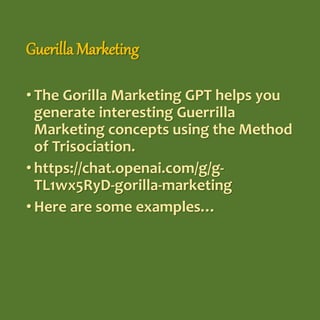 Gorilla! Marketing | PPTX