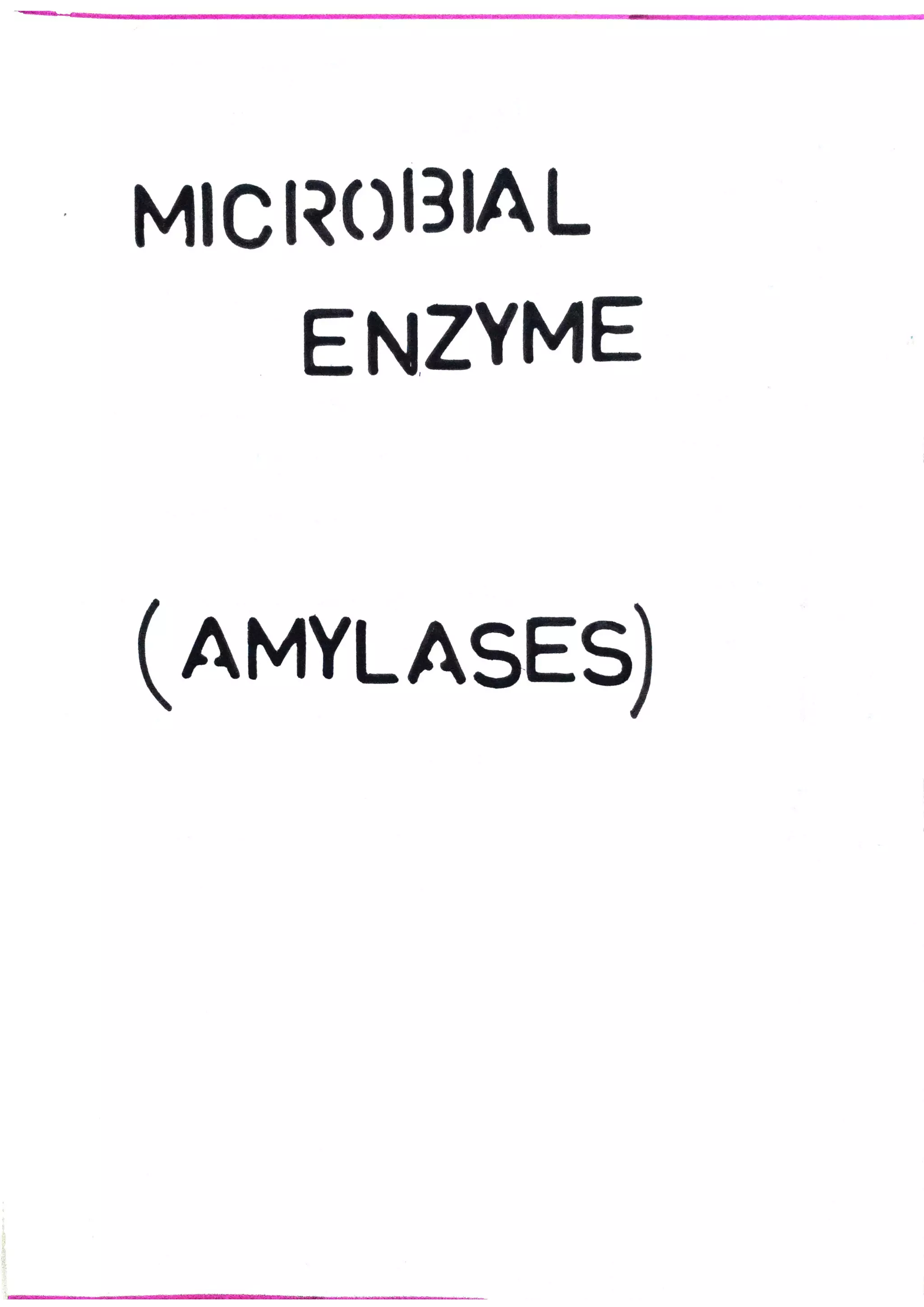 production of amylase | PDF