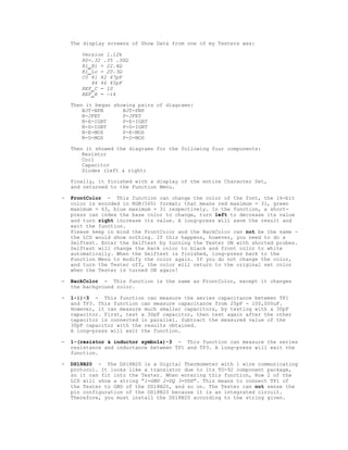 GM328 Tester condensadores, diodos, transistores | PDF