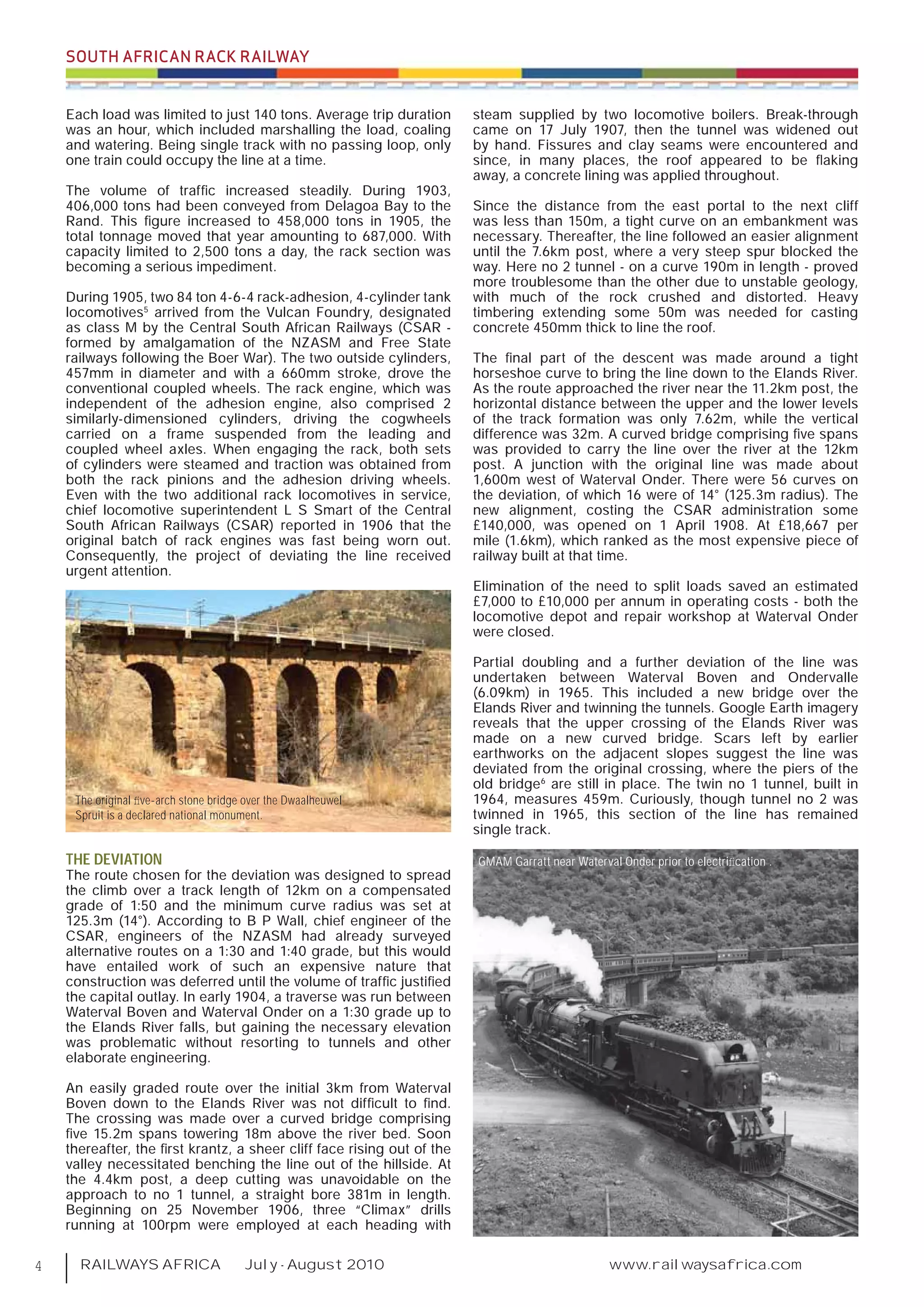 Railways Africa July/Aug 2010 | PDF
