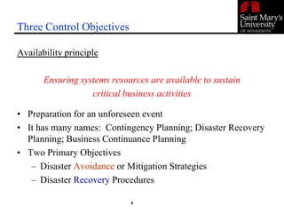 Information Security Discussion for GM667 Saint Mary's University of MN ...