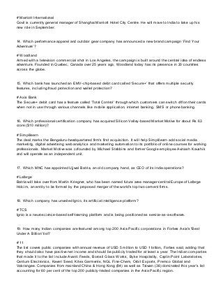 BIZ QUIZZARD 587 | PDF