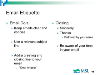 Setting up a Gmail Account & Email Safety | PPT